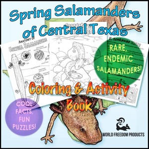 Announcement – Spring Salamanders of Central Texas – DFW Urban Wildlife